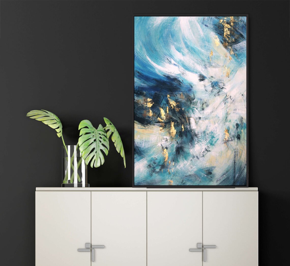 IMMACULATE OCEAN MODERN ART - Art Gali